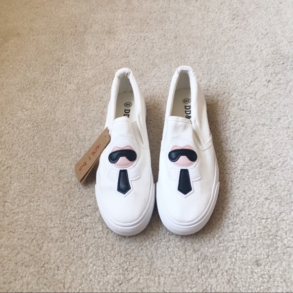 DD&OO | Shoes | Nwt Ddoo Fashion White Platform Sneaker | Poshmark